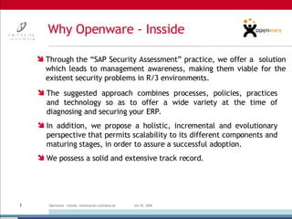 Sap Security Assessment V3 English | PPT