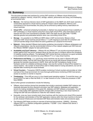 SAP Solution On VMware - Best Practice Guide 2011 | PDF | Operating Systems | Computer Software ...