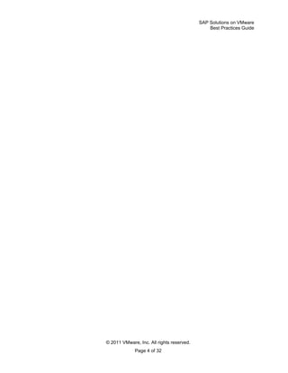 Sap solutions-on-v mware-best-practices-guide | PDF