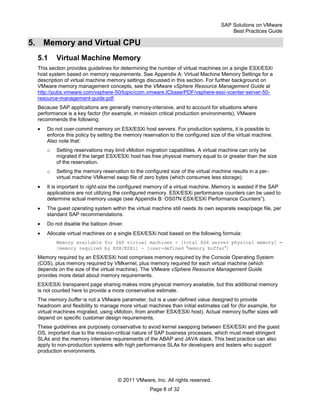 Sap solutions-on-v mware-best-practices-guide | PDF