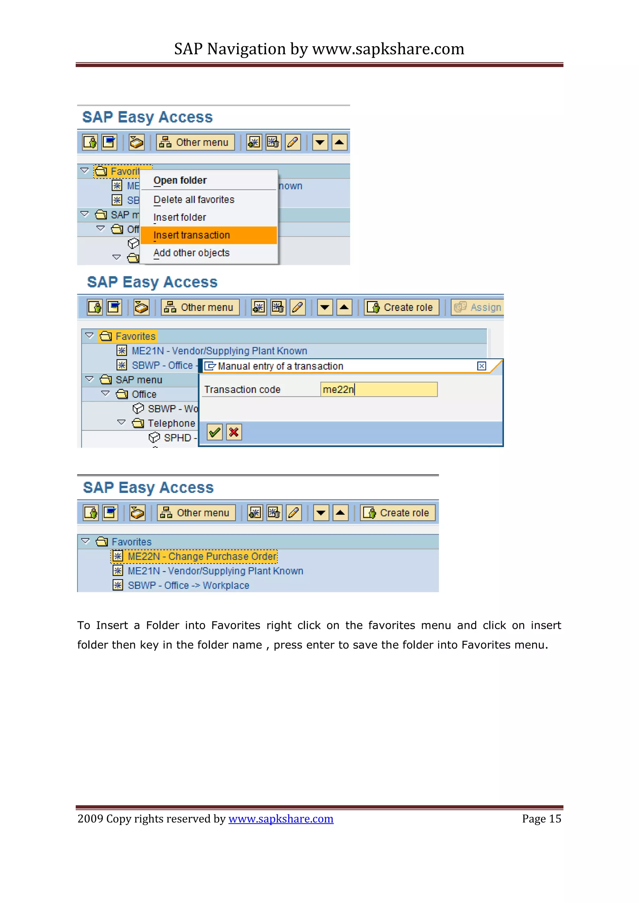 Sap step-by-step-navigation-guide-for-beginners | PDF