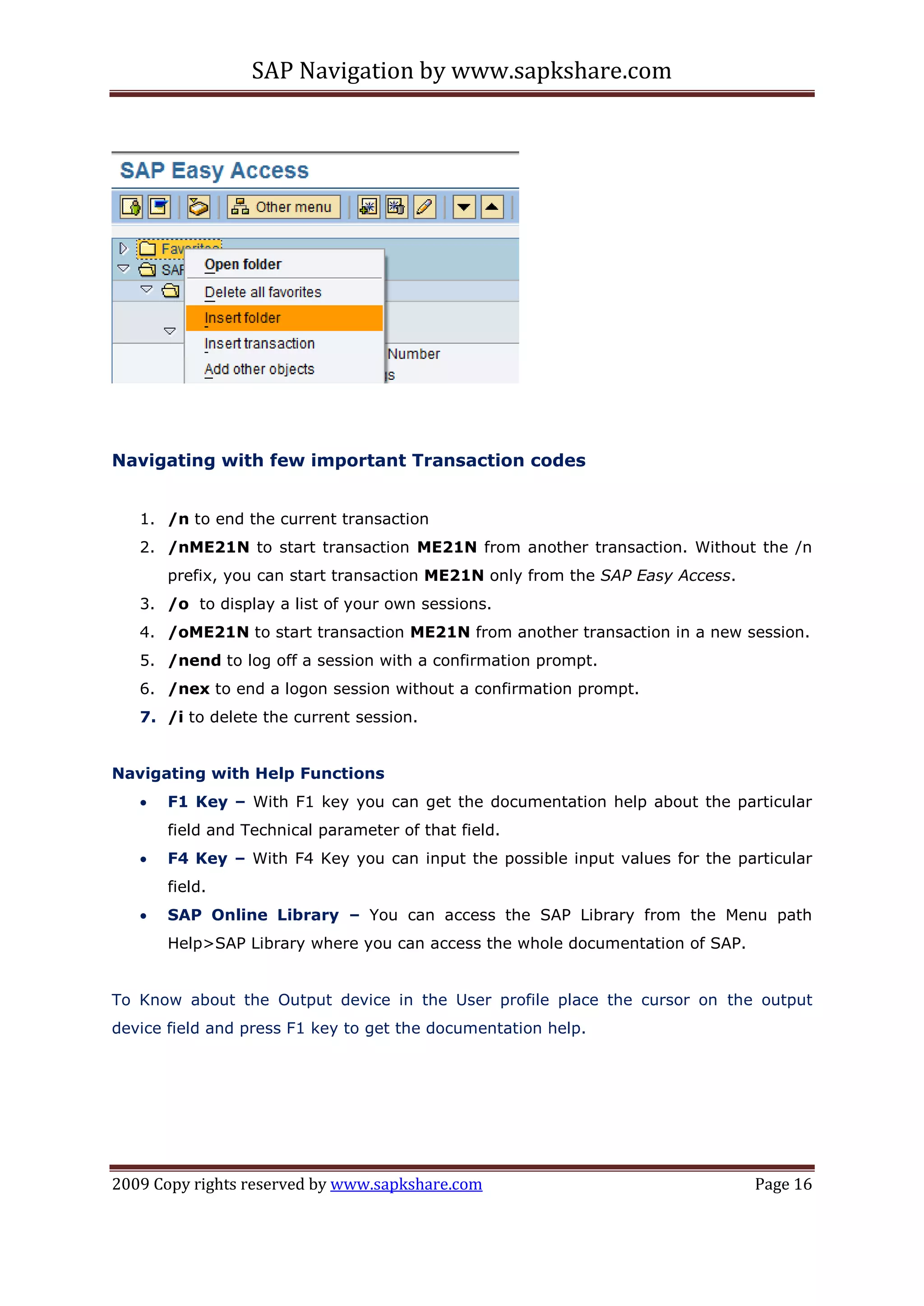 Sap step-by-step-navigation-guide-for-beginners | PDF