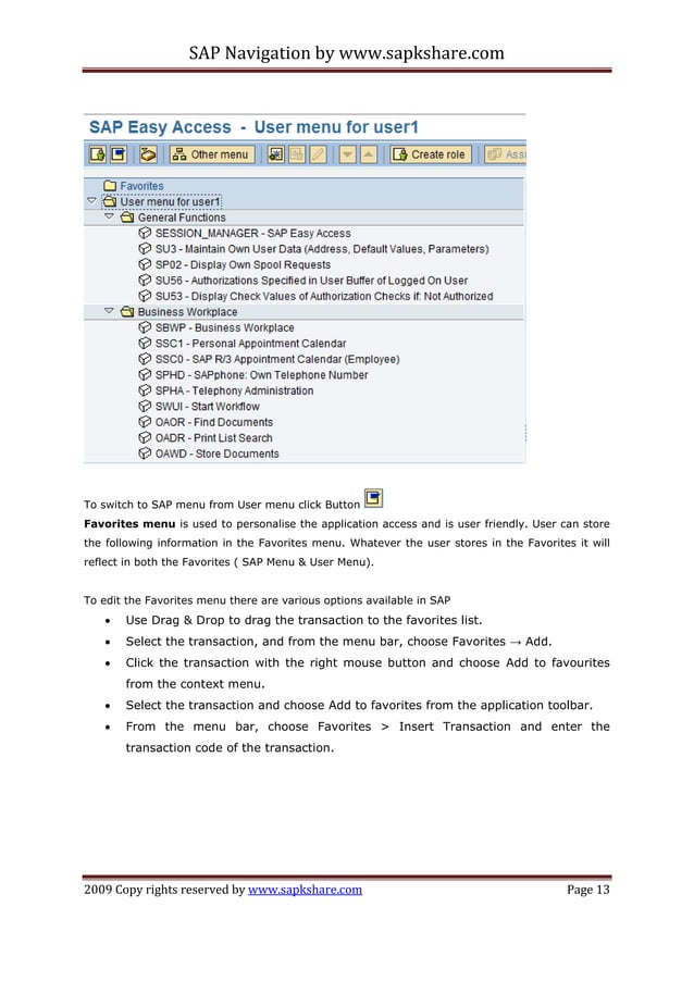 Sap step-by-step-navigation-guide-for-beginners | PDF