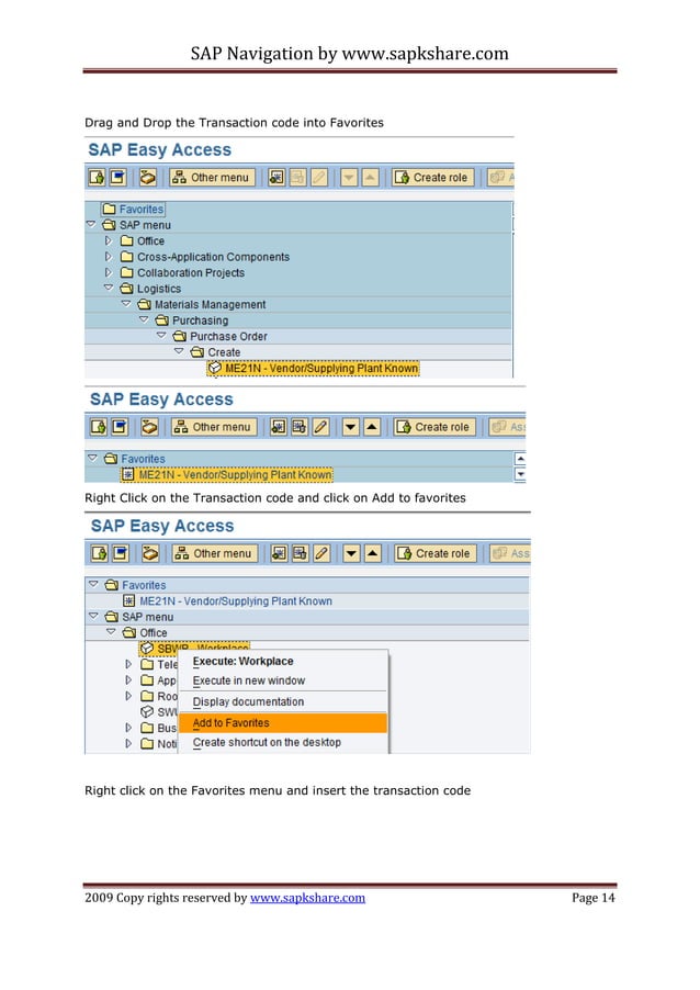 Sap step-by-step-navigation-guide-for-beginners | PDF