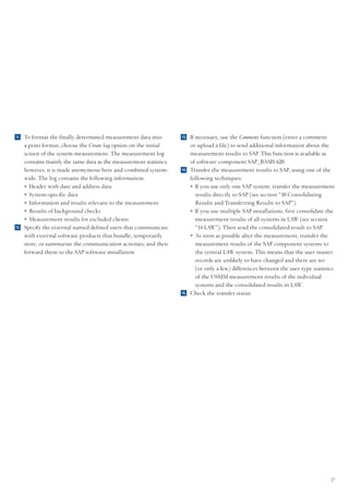 Sap system-measurement-guide | PDF