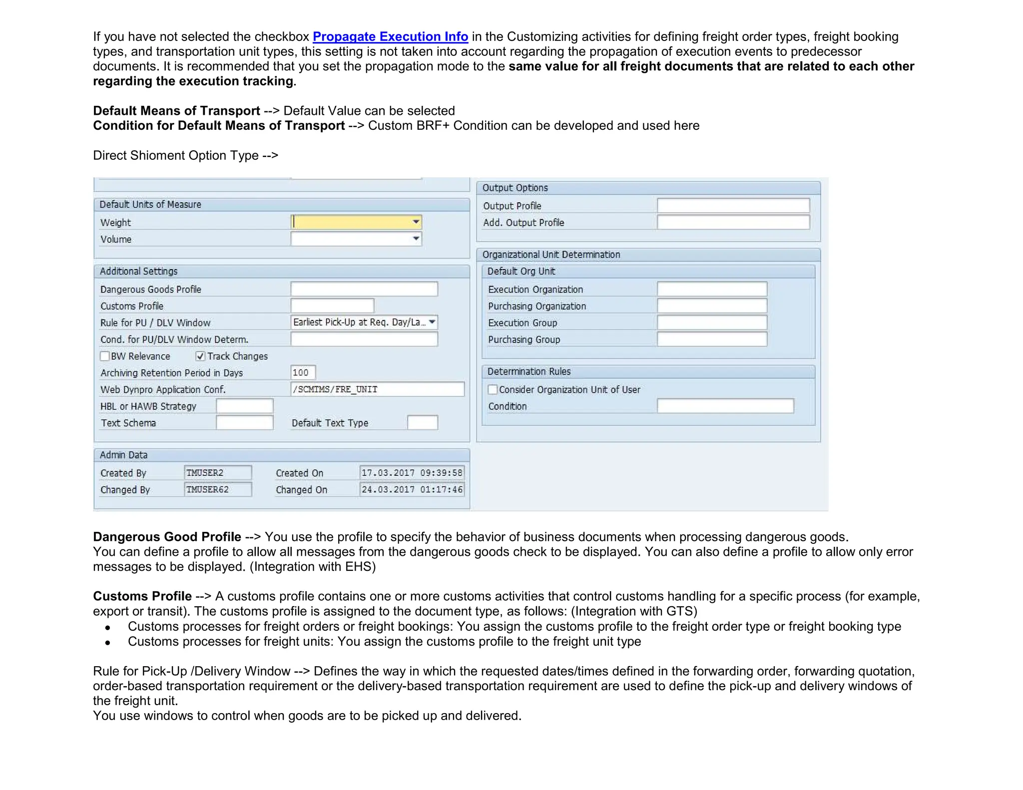 sap transportation management understanding freight unit | PDF