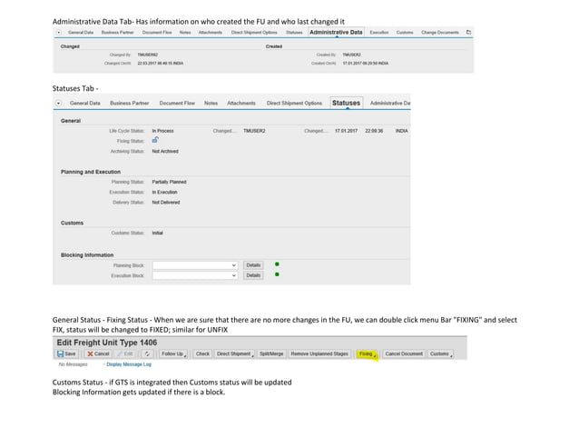 sap transportation management understanding freight unit | PDF