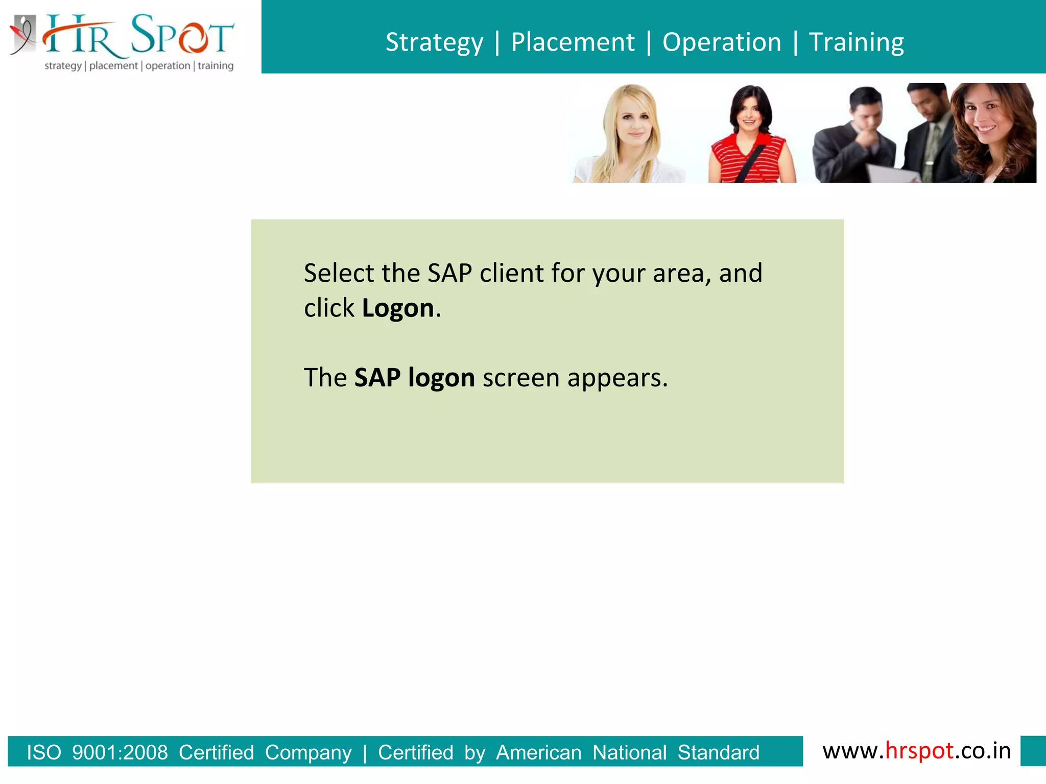 Sap training | PPT