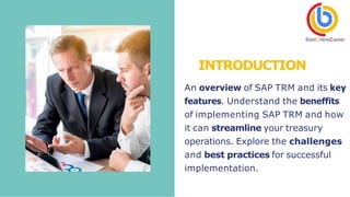 SAP Treasury and Risk Management: A Step-by-Step Implementation Guide | PPTX