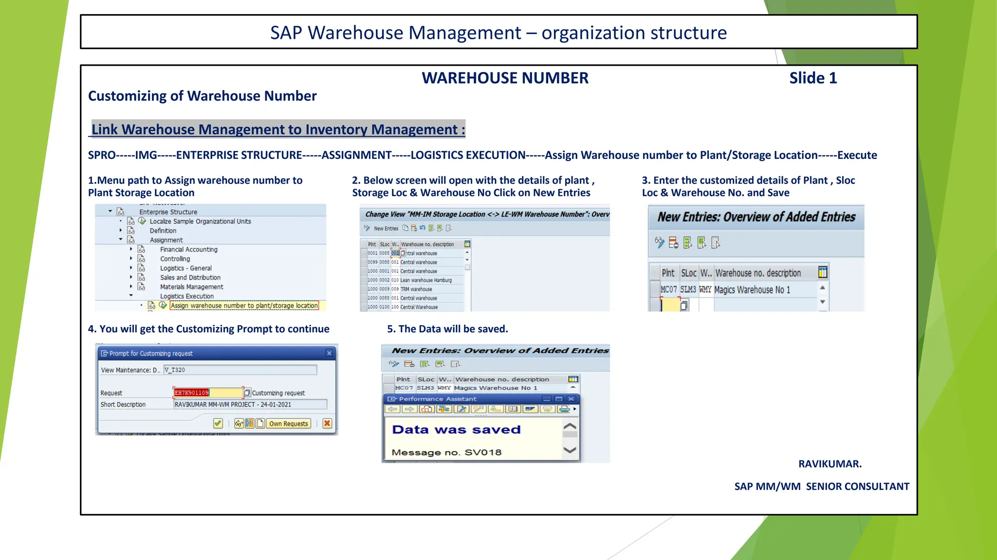 SAP-WM_ Document on Warehouse Management .pdf | Logistics | Business