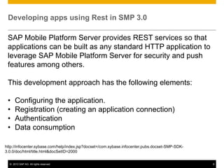 Xamarin and SAP Mobile Platform for Mobile Enterprise Success - SAP Slides | PPT