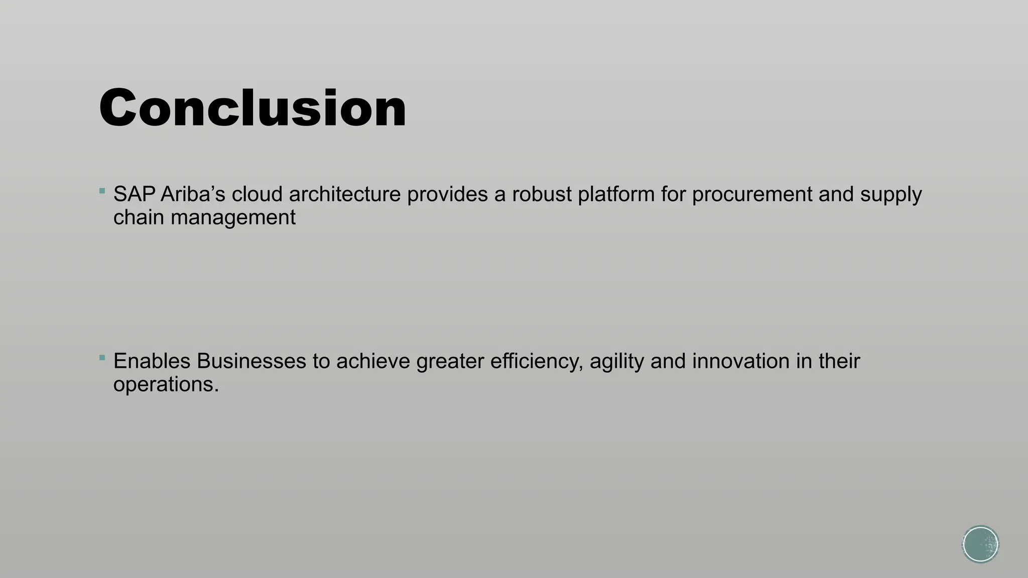 SAP Ariba Cloud architecture and working.pptx