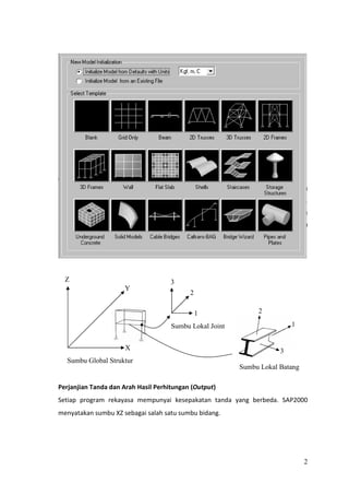 Sap2000 | PDF