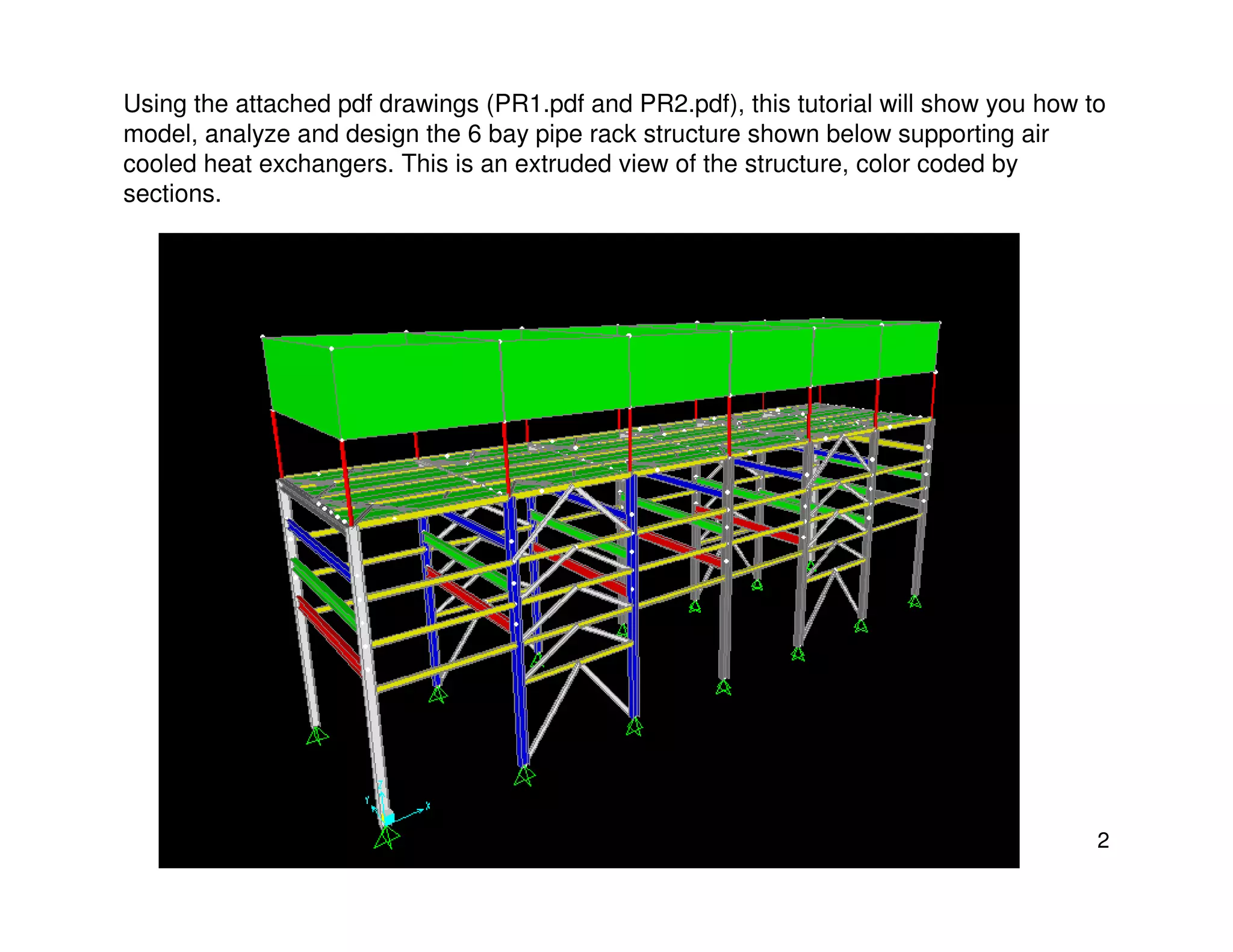 SAP2000 Piperack Tutorial 2010.pdf