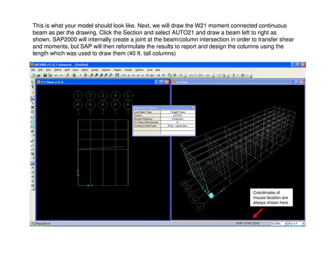 SAP2000 Piperack Tutorial 2010.pdf | Computing | Technology & Computing