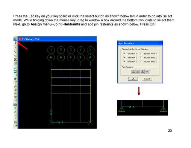 SAP2000 Piperack Tutorial 2010.pdf | Computing | Technology & Computing