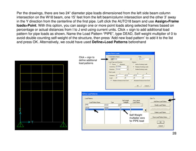 SAP2000 Piperack Tutorial 2010.pdf | Computing | Technology & Computing