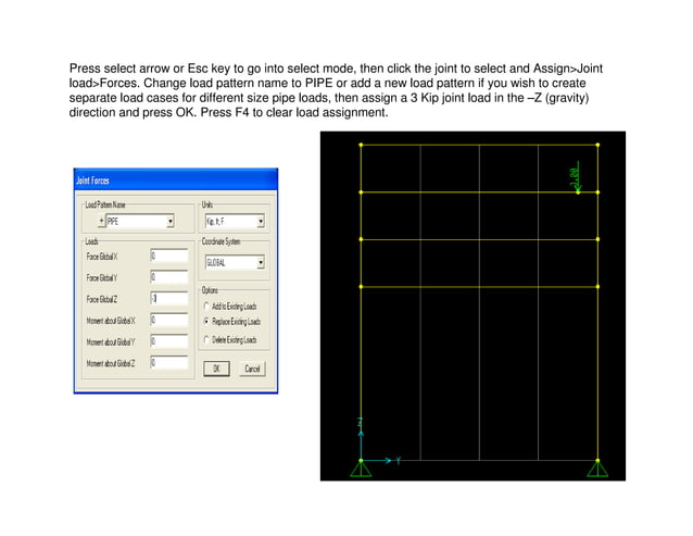 SAP2000 Piperack Tutorial 2010.pdf | Computing | Technology & Computing