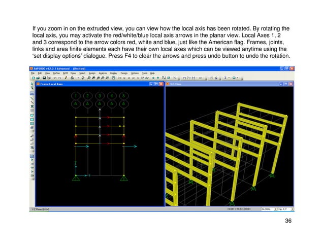 SAP2000 Piperack Tutorial 2010.pdf | Computing | Technology & Computing