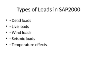 SAP2000_Structural_Analysis Step by Step.pptx