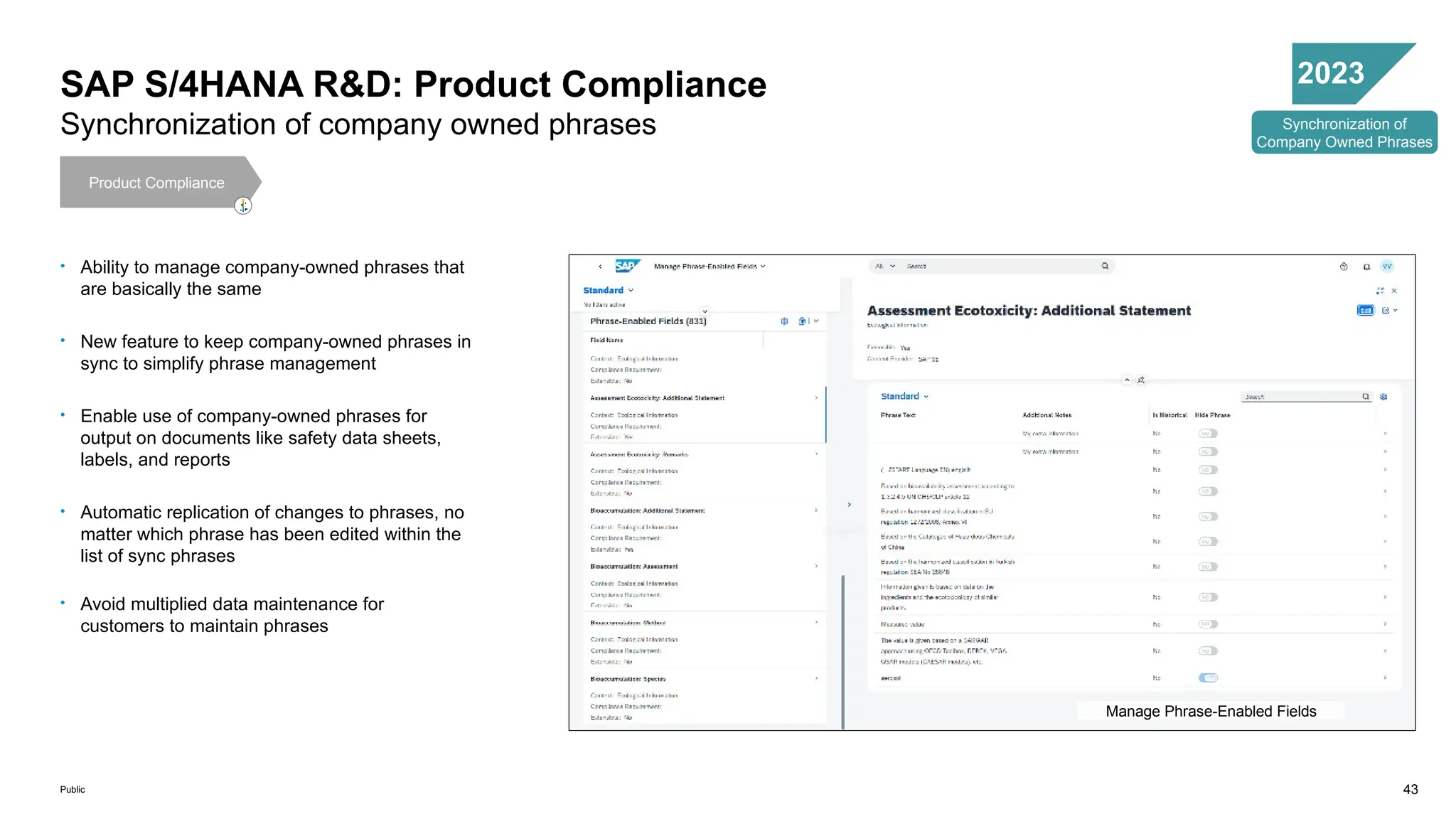 SAP 2023 Business Scope Public Cloud 2023 | PPTX