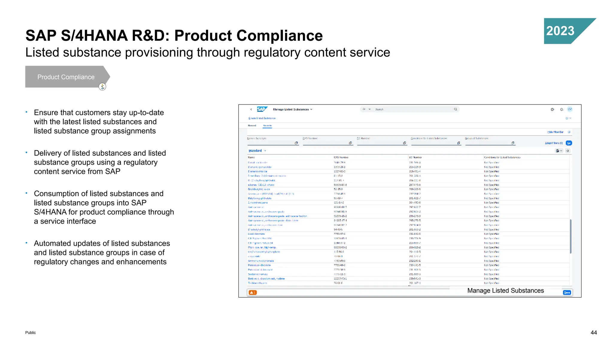 SAP 2023 Business Scope Public Cloud 2023 | PPTX