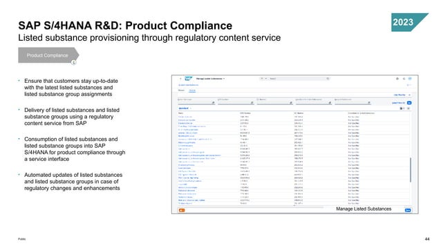 SAP 2023 Business Scope Public Cloud 2023 | PPTX