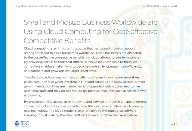 Using Cloud Capabilities for Competitive Advantage | PDF