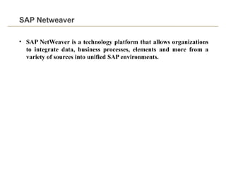 SAP SD S4 Hana basics and differences with ECC. PPT | PPTX