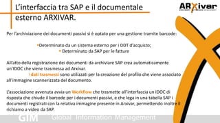 Connettore SAP R/3 - ARXivar | PPTX | Desktop Publishing | Computer Software and Applications