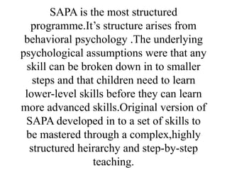 SAPA(Science A Process Approch) | PPTX