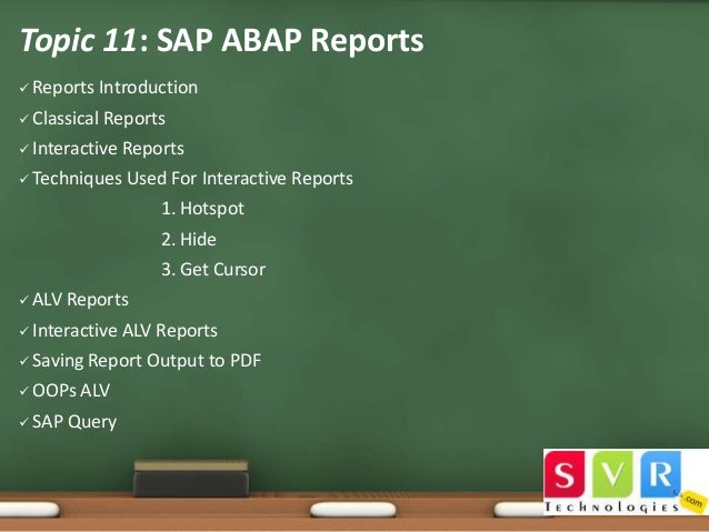 Sap Abap