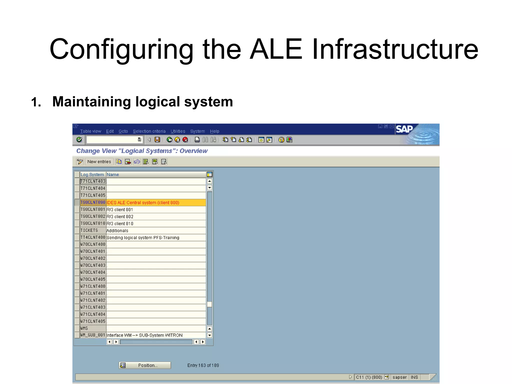 Sap abap ale idoc | PPT