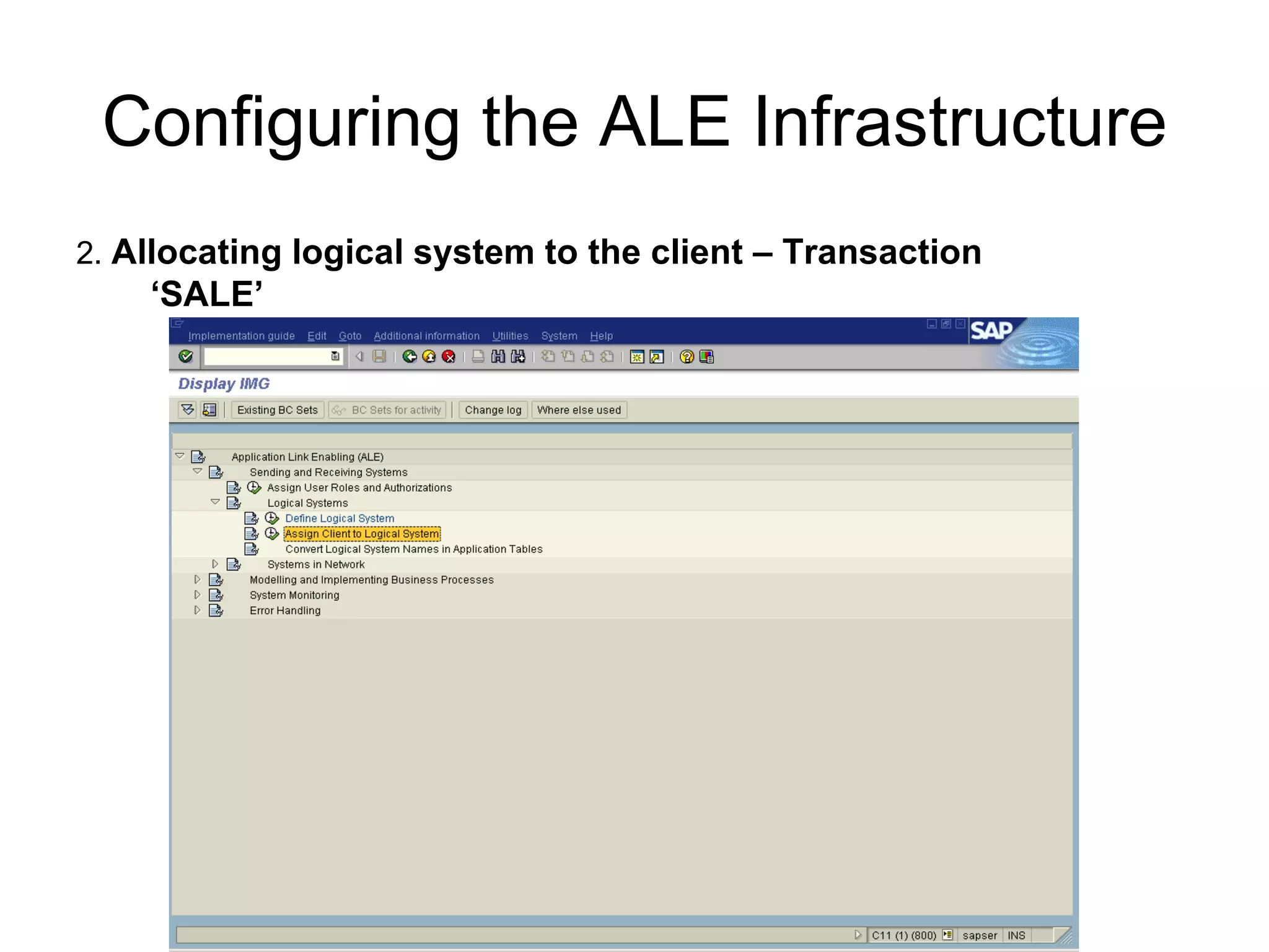 Sap abap ale idoc | PPT