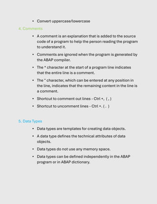 Here upload the document SAP ABAP Basic Concepts | PDF