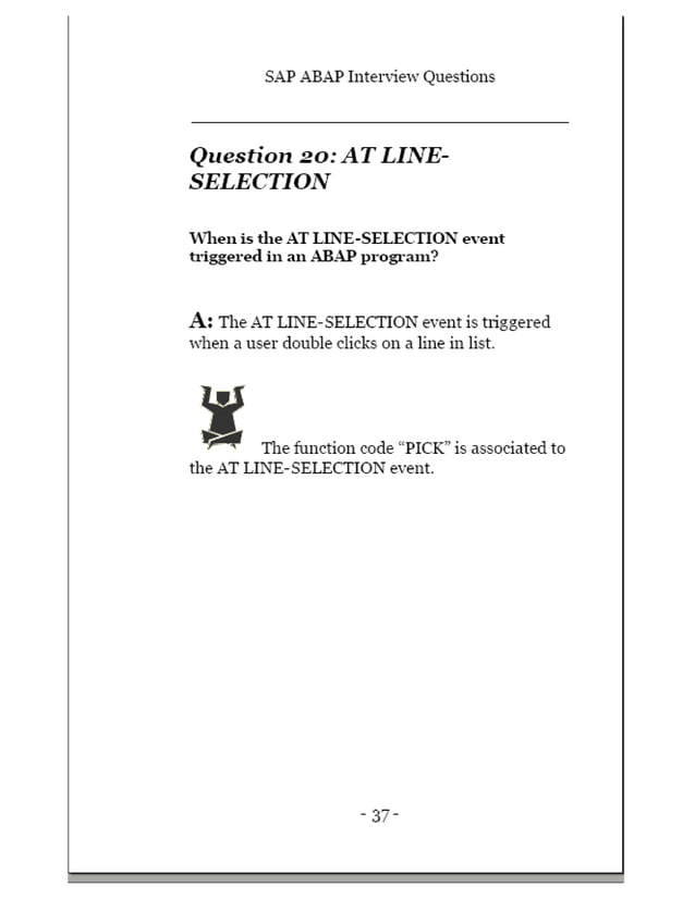 Sap Abap Certification Questions And Answers Pdf