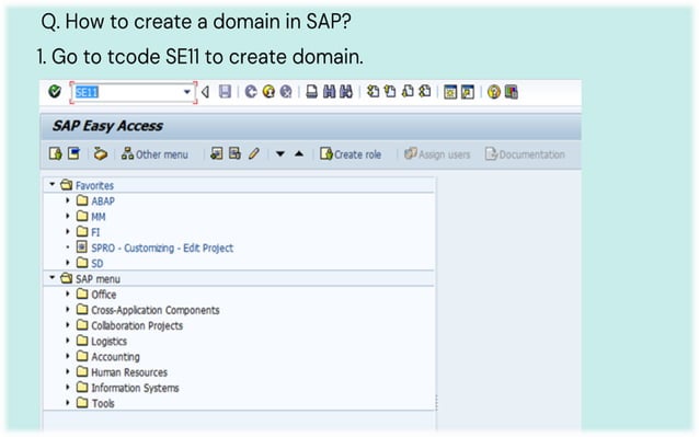 Sap abap domain creation | PPT