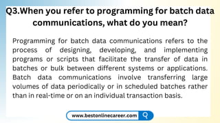 SAP ABAP Interview Question.pptx | Databases | Computer Software and ...