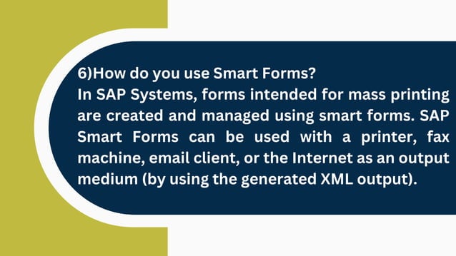 SAP ABAP Interview Question Answer Online Training | PPTX | Databases | Computer Software and ...