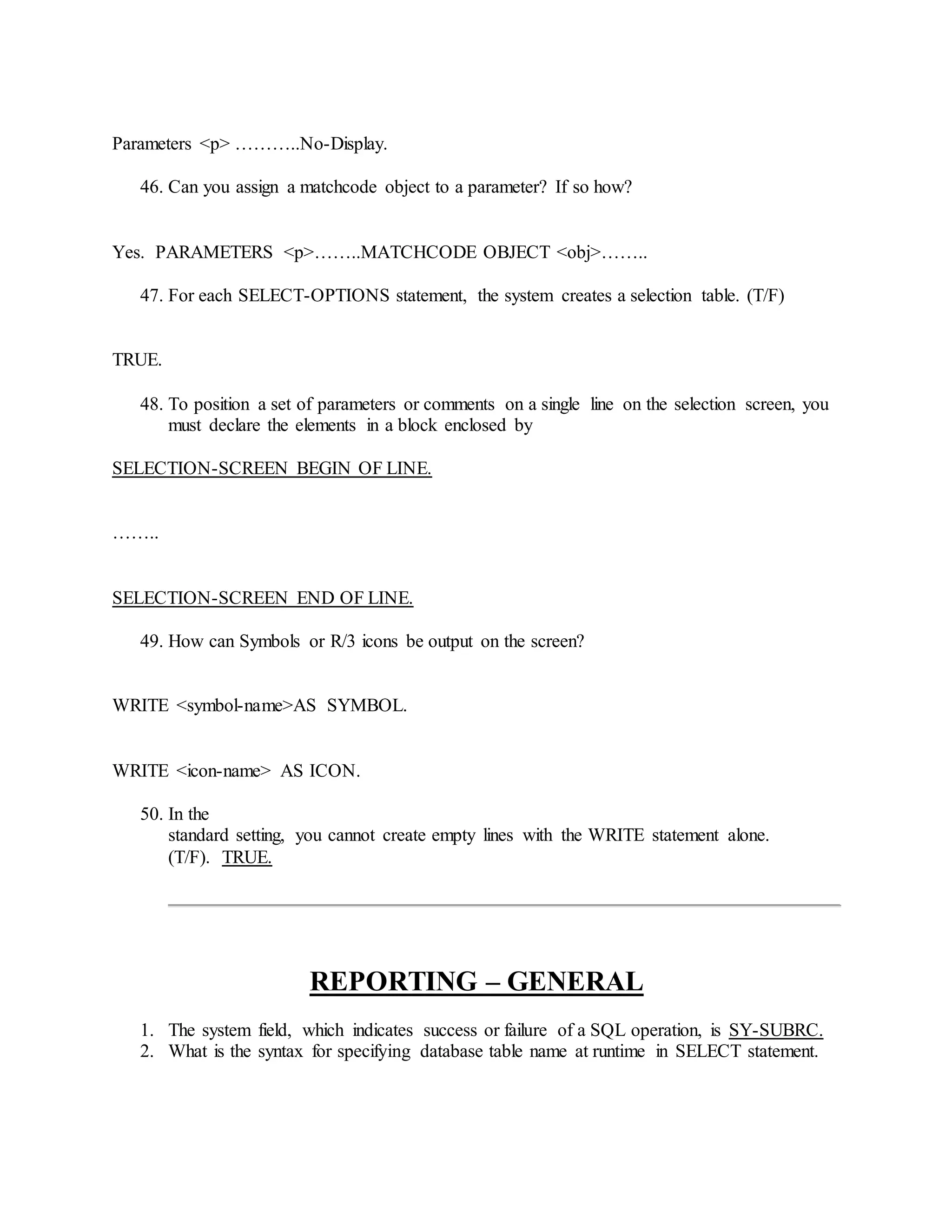 Sap Abap Modularization Interview Questions Docx