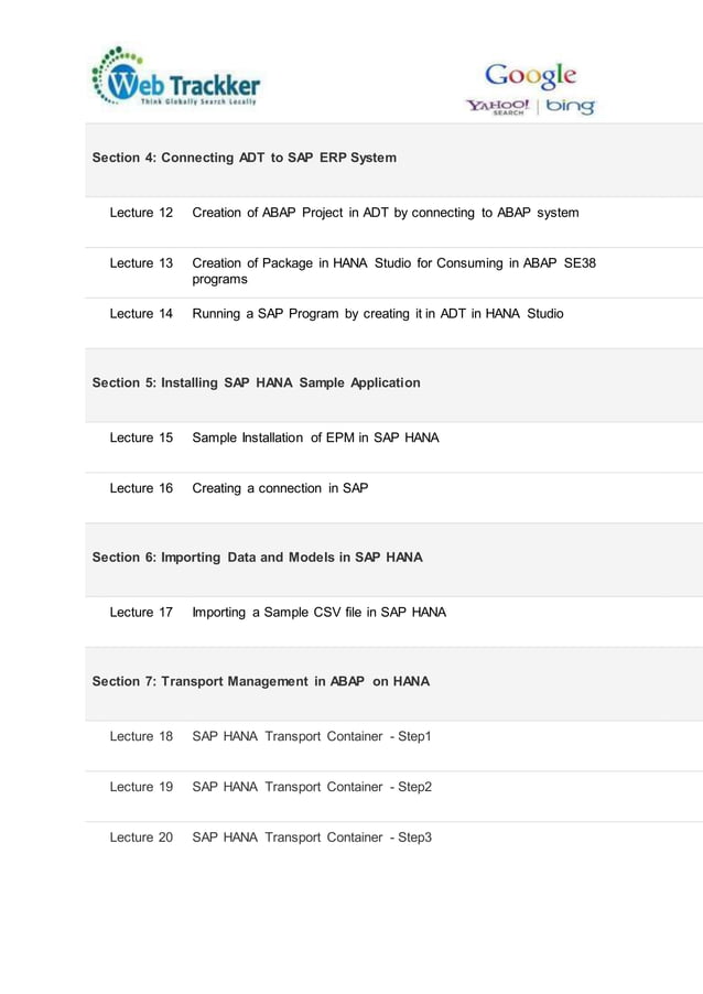 Sap abap on hana | DOCX | Databases | Computer Software and Applications