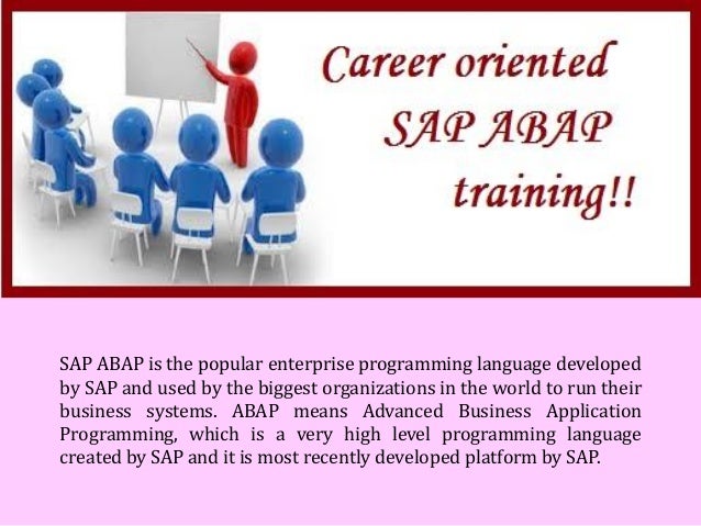 SAP ABAP Online Training
