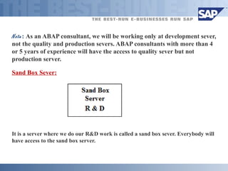 Sap abap part1 | PPT