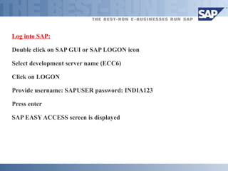 Sap abap part1 | PPT