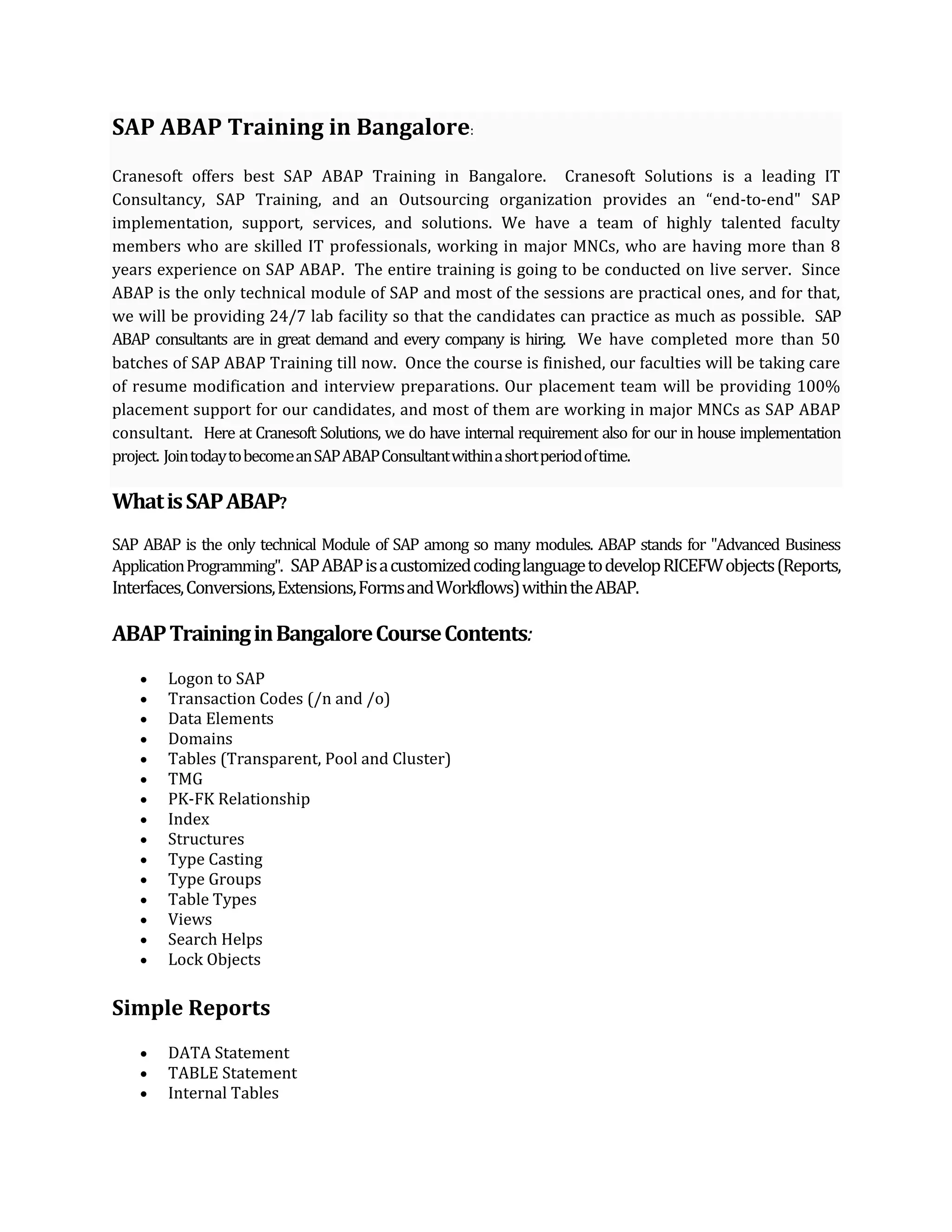 Sap abap pdf | PDF Sap abap pdf | PDF