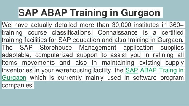 Sap abap training | PPT