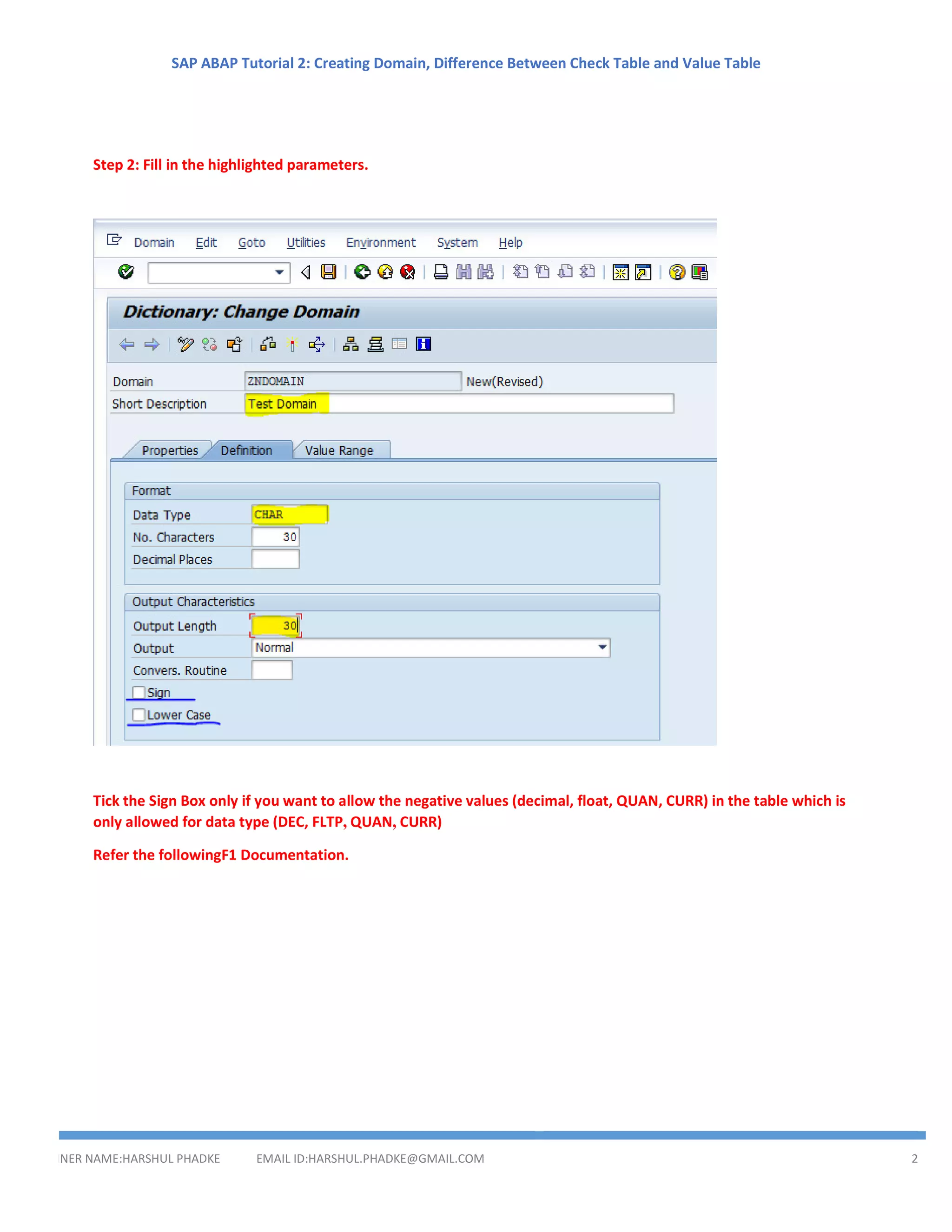 Sap abap tutorial 1 (1) | PDF