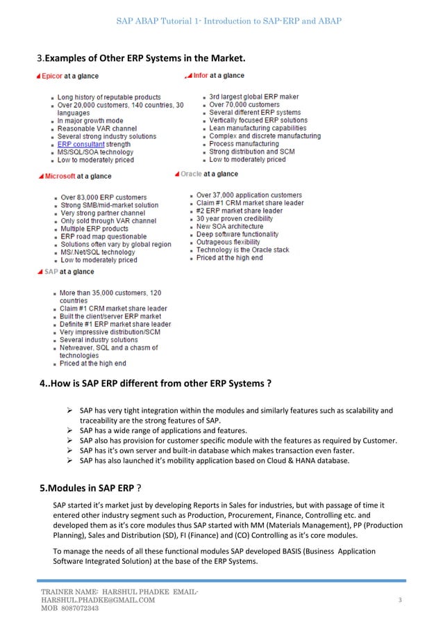 Sap abap tutorials | PDF