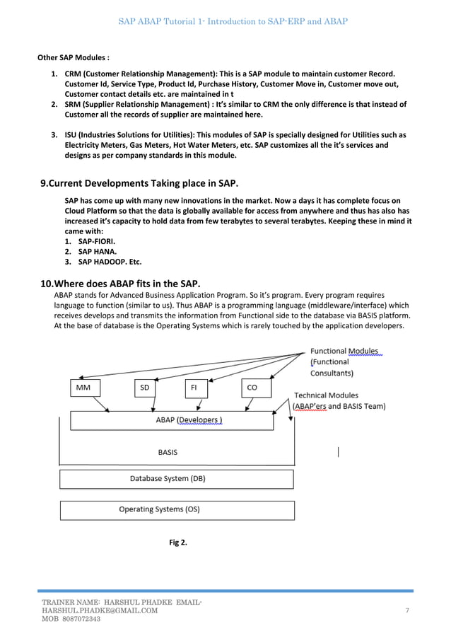 Sap Abap Tutorials Pdf