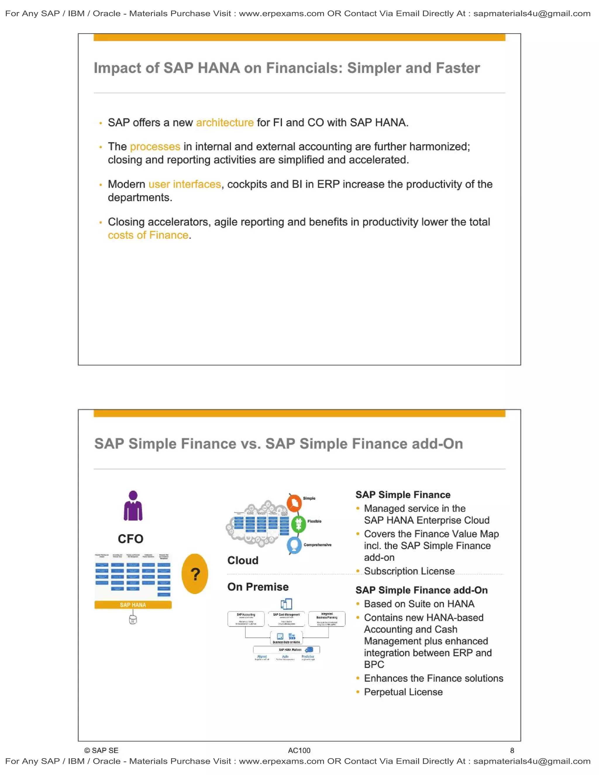 Sap ac100 col02 latest sample www erp_examscom | PDF | Computing ...